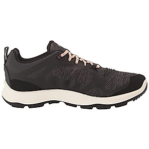 KEEN Women's Terradora Flex Low Height Waterproof Hiking Shoes, Black/Peachy, 8.5