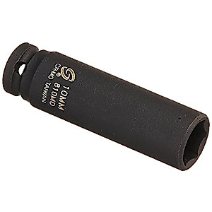 Sunex 810md 1/4-Inch Drive 10-Mm Deep Impact Socket