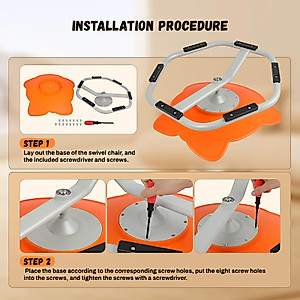 Sensory Spinning Chair, Spinning Chair for Autistic Kids Body Coordination Training, Elephant Shape Non Slip Sensory Toys 360° Spinning Swivel Chair Improving Toddler's Physical Fitness