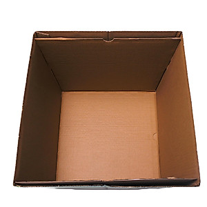 Large 14 x 14 Pixelated Box - TNT | Birthday Party Supplies | Storage Decoration and Prop, Big Birthday Box | Storage Bin Chest With Lid Gift Accessory (TnT Block)