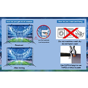 Soccer Field Backdrop Stadium Soccer Competition Fans Night Spotlight Background Adults Man Boy Birthday Party Football Match Wall Decorations Photo Shoot Props 8x6FT