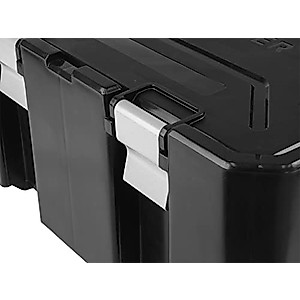 Front Runner Wolf Pack Pro Stackable Home Storage Box, Impact-Resistant, Water and Dust Resistant, Great for Storing Emergency Supply Storage, Seasonal Gear and other Household Items (Black)