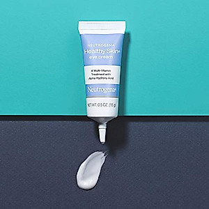 Neutrogena Healthy Skin Anti-Wrinkle Eye Cream with Alpha Hydroxy Acid (AHA), Vitamin A and Vitamin B5 - Firming Under-Eye Cream for Wrinkles and Fine Lines, 0.5 oz