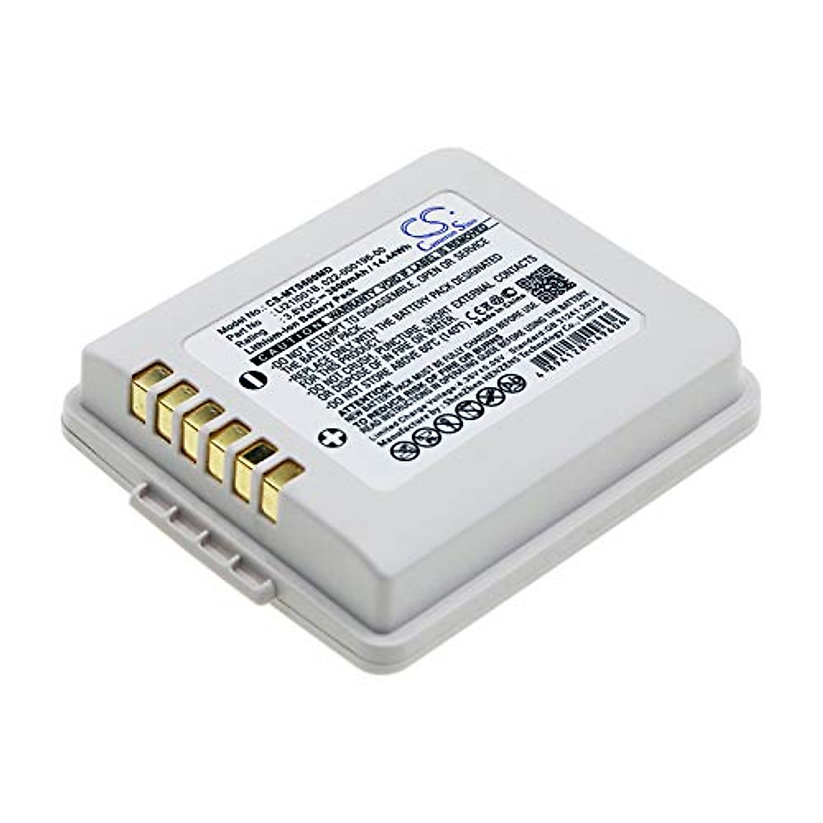 Battery Replacement for mindray BeneVision TD60 BeneVision TMS60 Telemetry Launcher TM80 TMS60 TMS-6016 022-000196-00 LI21I001B (3800mAh/3.8V)