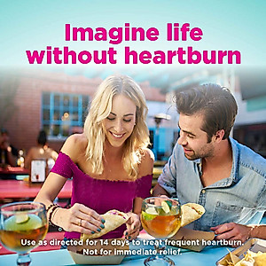 Amazon Basic Care Lansoprazole Delayed Release Capsules, 15 mg, Proton Pump Inhibitor, Treats Frequent Heartburn, 24 Hour Heartburn Medicine, 42 Count