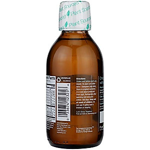 Nature's Way NutraVege Extra-Strength Omega-3 Plant Based Liquid Supplement- Vegan- Cranberry Orange Flavored, 6.8 oz