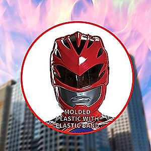 Disguise Red Power Ranger Movie Mask, One Size