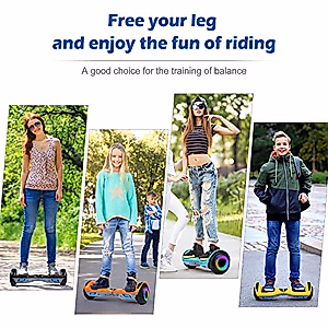 jolege Hoverboard, 6.5" Self Balancing Hoverboard Electric Scooter Hoverboard for Kids