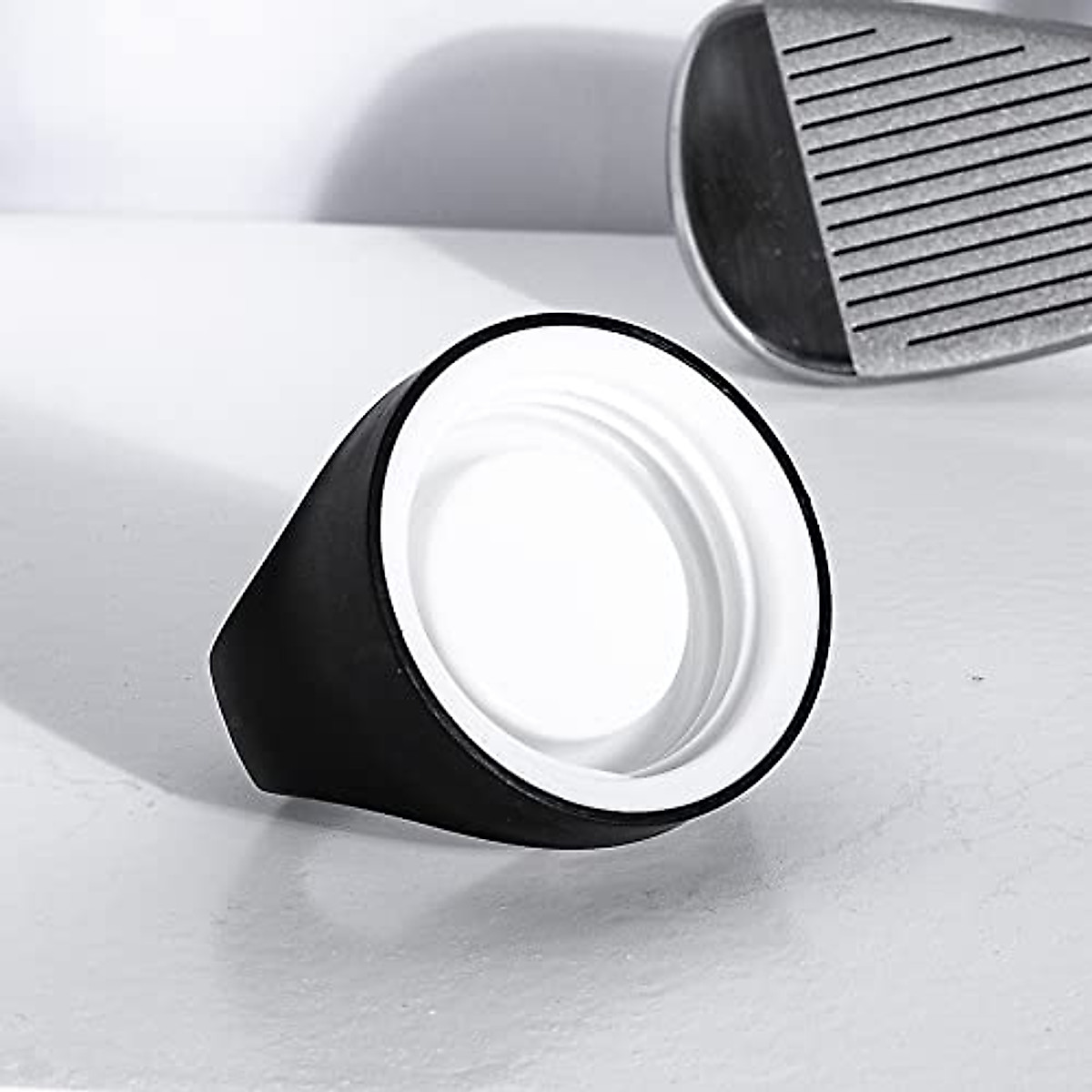 BPA Free Thermo Double Wall Vacuum Insulated Stainless Steel Sports Water Bottle Flask with Handle Lids (22OZ, White)