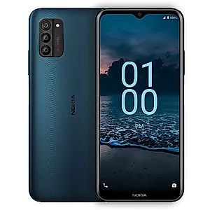 Nokia G100 | Verizon, T-Mobile, AT&T | Android 12 | Unlocked Smartphone | 3-Day Battery | US Version | 4/128GB | 6.52-Inch Screen | 13MP Triple Camera | Polar Night