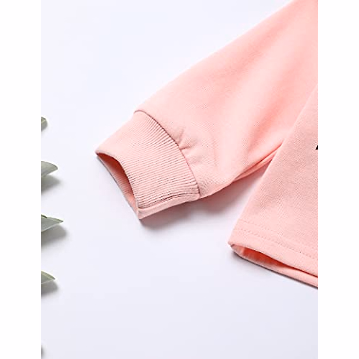 Menglang Toddler Girl Clothes Outfits Baby Girl Cropped Hoodie Pants Fall Winter Sweatshirt Set 2T Girl Clothes 3T