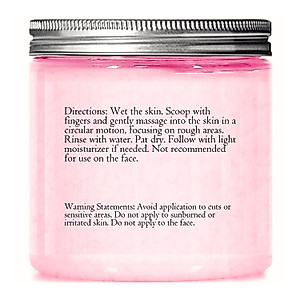 Essentially KateS Strawberry Ice Cream Body Scrub 10 oz - Pack of 1, Natural Strawberry Formula - Deliciously Fragrant, Refreshing, and Skin-Polishing Care - The Best Mother's Day Gift