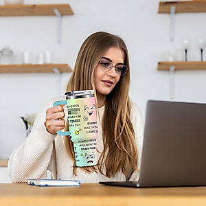 NIAXAUYT Sarcastic Gifts for Women Men, Sarcastic Insulated Tumbler 40oz, Funny Gifts for Humor Cup, Birthday Gifts for Women Coworker Boss Friends Work Bestie Office Coffee Mug