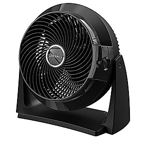 Lasko 3635 10-Inch Blades Air Flexor Floor or Wall Mount Fan, Black