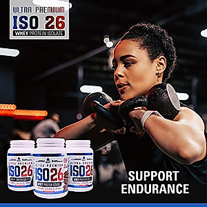 MOMOF4TRANSFORM MO4T ISO26 Whey Protein Isolate Powder with 26 Grams of Protein, Smores 1.6 Pound 25.6 Ounce