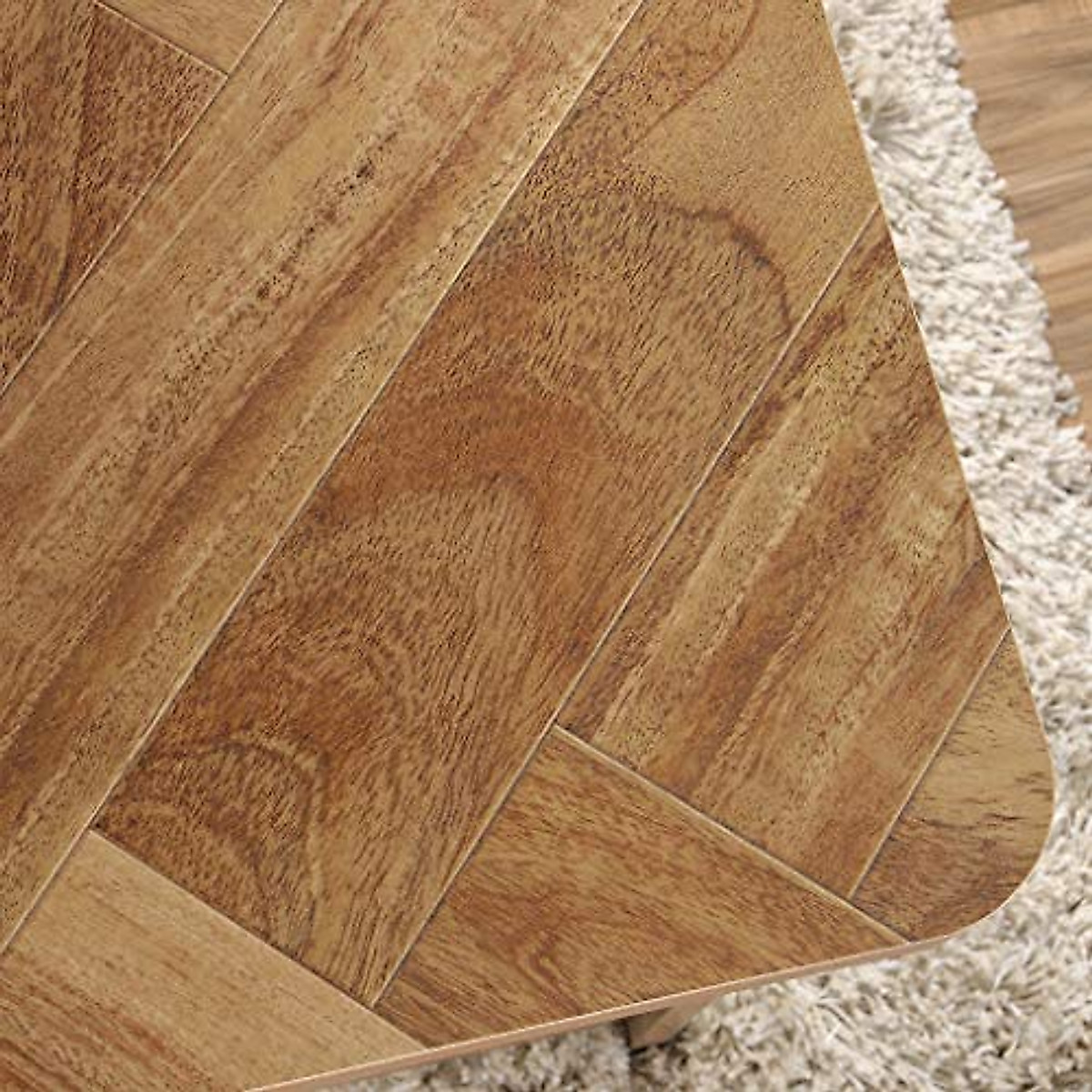 Sauder Coral Cape Desk, L: 58.62" x W: 23.47" x H: 30.0", Sindoori Mango Finish