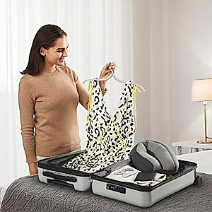 Conair Portable Clothes Hanger, Foldable Hanger Perfect for Travel, 7-piece set