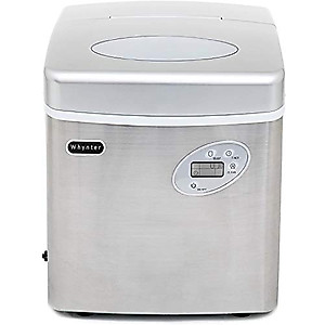 Whynter IMC-490SS Portable Ice Maker, 49-Pound, Stainless Steel