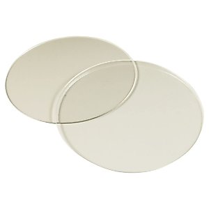 LITKO Circular Miniature Base, 130mm, 3mm Clear (2)