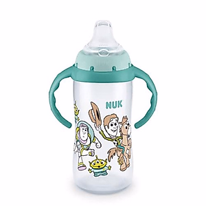 NUK Plastic Disney Learner Cup, 10 oz, 9+ Months – BPA Free, Spill Proof Sippy Cup