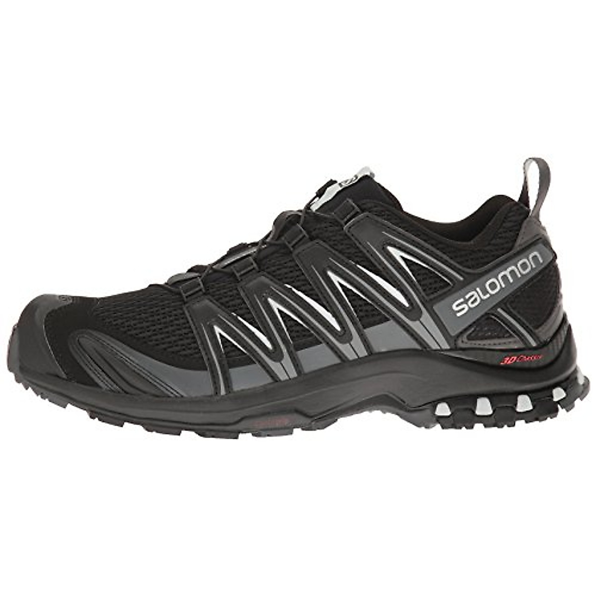 Salomon Men's XA PRO 3D Trail Running Shoes, Black/Magnet/Quiet Shade, 10