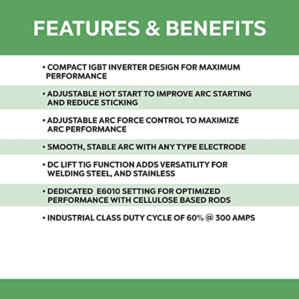 2021 Everlast PowerArc 300ST SMAW/GTAW Stick/Lift TIG IGBT Inverter Welder 220V