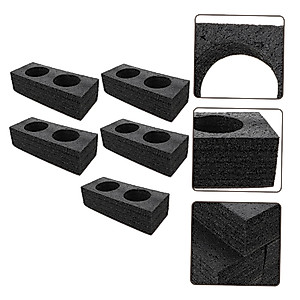 10 Pcs Pearl Cotton Cup Holder car Drink Holders Foam Bottle Holder Foam Cup Holder Cup Carrier Tray Convenient Cup Holder Foam Drink Holder Takeout Drink Holder Portable re-usable