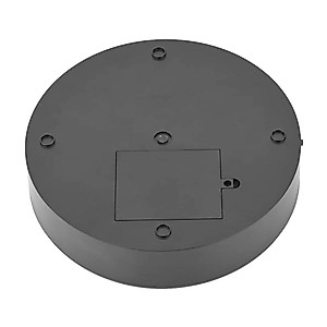 Yosoo Motorized Turntable Display, Mirror Surface 360° Rotary Display Stand Adjustable Rotating Speed Turntable Jewelry Holder, Battery Operated, for Display Jewelry, Watch, Digital Product