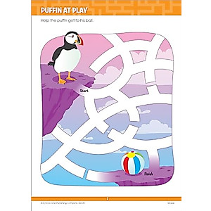 School Zone - Big Mazes & More Workbook - 320 Pages, Ages 6 to 8, 1st Grade, 2nd Grade, Learning Activities, Math Puzzles, Games, Color By Numbers, and More (School Zone Big Workbook Series)