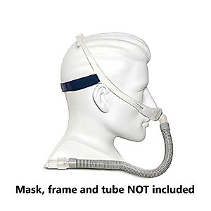 Organic Deal Back Strap Compatible w/ResMed CPAP Mask Swift Fx Nasal Pillow- Replacement Straps for Swift FX Nasal Pillow - ResMed CPAP Supplies option- CPAP Headgear Back Strap (Mask,Frame Not Incl)