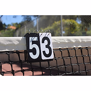 Match Tuff EZ Score (0-6) | Portable Tennis Score Keeper | EZ-FLIP | Outdoor/Indoor