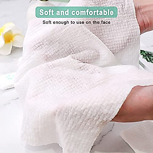 Disposable Portable Towels, Compressed Towel for Face Hand Towels, Thicker Disposable Towels for Travel Camping Hiking Sport Beauty Salon Hotel, Air Bnb, Shelter, Homeless, Nursing (100PCS)