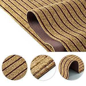 ANTPOP Runner Rug 2ft x 12ft Outdoor Indoor Runner Rugs with Rubber Backing Washable Rug Runner Carpet for Hallway Entryway Kitchen Bathroom Laundry Room Balcony Garage Patio