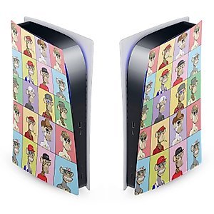 Head Case Designs Officially Licensed Bored of Directors Characters Art Vinyl Faceplate Sticker Gaming Skin Decal Cover Compatible with Sony Playstation 5 PS5 Digital Edition Console