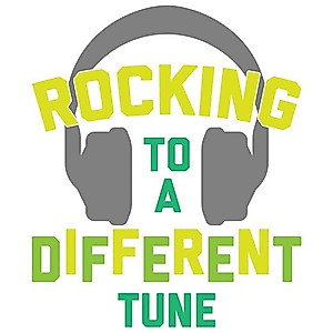 CafePress Rocking To A Different Tune Mugs Ceramic Coffee Mug, Tea Cup 11 oz