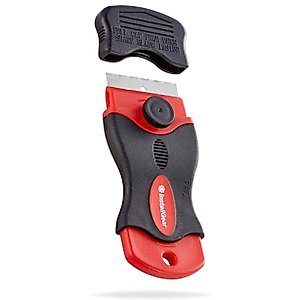 InstallGear Mini Razor Scraper with 1 Heavy Duty Blade | For Home, Automotive, Industrial, and Marine | Scraper Tool | Razor Blade