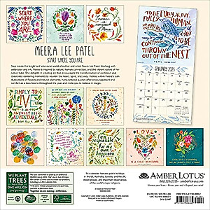 Meera Lee Patel 2023 Wall Calendar: Start Where You Are