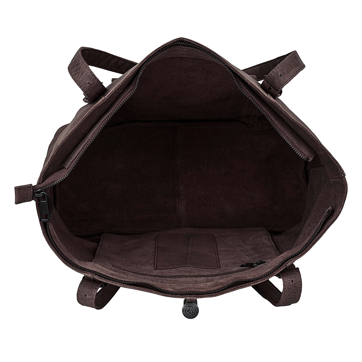 ANTONIO VALERIA Sage Blue Crazy Horse Leather Shoulder Bag for Women