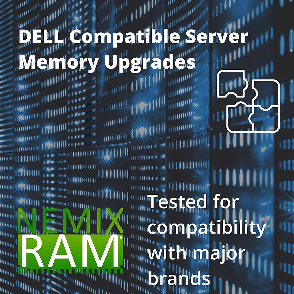 NEMIX RAM 16GB (1X16GB) DDR4 3200MHZ PC4-25600 2Rx8 1.2V CL22 288-PIN ECC RDIMM Compatible with Dell PowerEdge R6525 SNPM04W6C/16G AA783421 Registered Server Memory