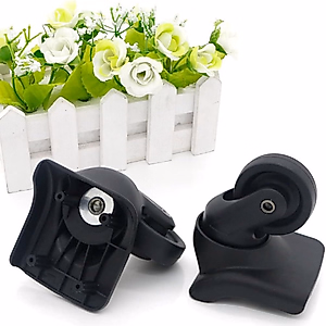 Zoofen Replacement Luggage Wheel Repair Suitcase Bag Parts Spinner Wheels Casters for Travel Customs Box W044 (A SET 4PCS)