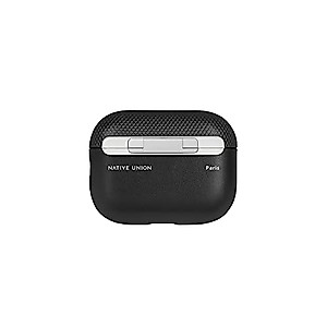 Native Union (Re) Classic Case for AirPods Pro 2 – Premium Plant-Based Materials – Supports Wireless Chargers – Compatible with AirPods Pro, AirPods Pro 2nd Gen (Black)