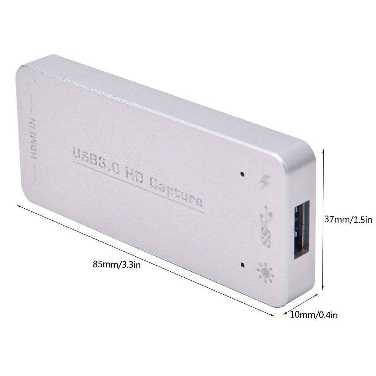 Pomya Video Audio Capture Card, USB 3.0 High Definition Video Audio Capture Card for OBS Live Streaming 1080P HDMI Compatible with Windows Linux Os X System,Plug-N-Play