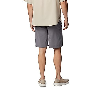 Columbia Men's Standard Grander Marlin II Offshore Short, City Grey, 34x10