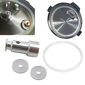 Sealing Rings Silicone Gasket Float Valve Kit Fits 5 or 6 Quart Models for Innova 42106 Instant Pot Model IP-CSG60, IP-CSG50, IP-LUX60