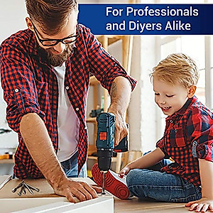 8PC Carbide Burr Set 1/4" Shank, Tungsten Double Cut Rotary Die Grinder Bits - Cutting Burrs for Milwaukee, Dewalt and Die Grinder Accessories - Wood Carving Metal Working - Free Screw Extractor Kit