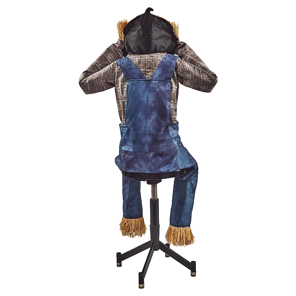 Spirit Halloween 3.6 Ft Lil Jack Carver Animatronic | Decorations | Animated | Yellow Light Up LEDs | Pop-Up Motion