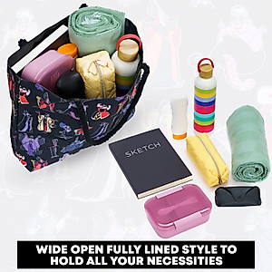 Disney Tote Bag Ursula Evil Queen Maleficent Cruella de Vil Jafar (Villains)