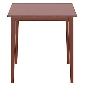 Winsome Wood Groveland Dining, Walnut 29.53 x 29.53 x 29.13