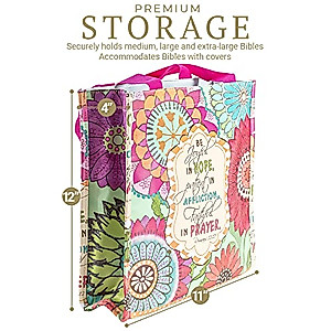 Divinity Boutique Tote-Bible Study -Joyful Flower