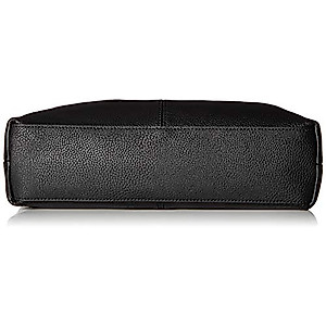 The Sak womens Women's Huntley Leather Hobo Handbag, Black, One Size US